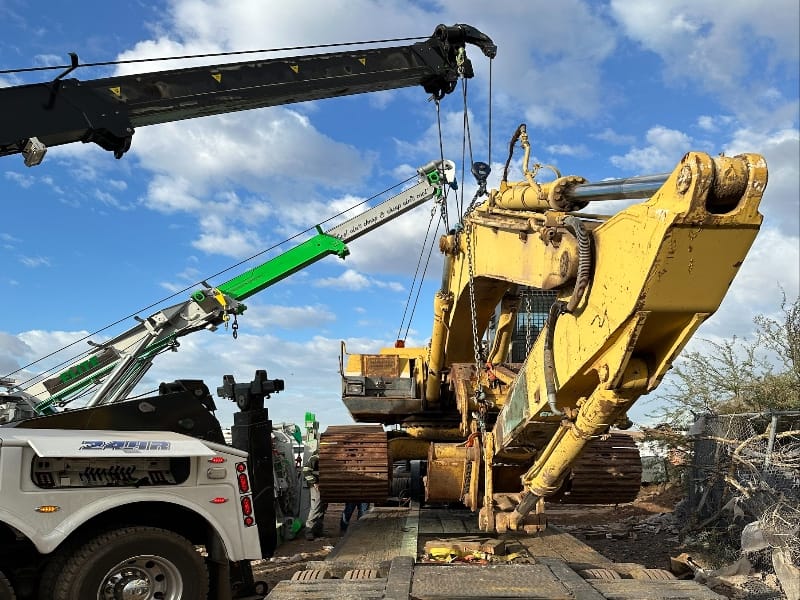 Heavy Equipment Hauling | Valley Express Towing